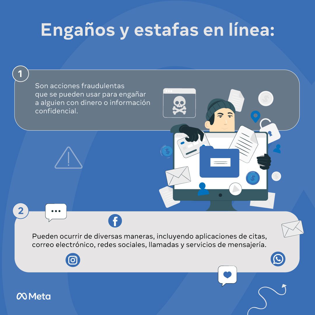 Campaña con Meta - Estafas - Faro Digital